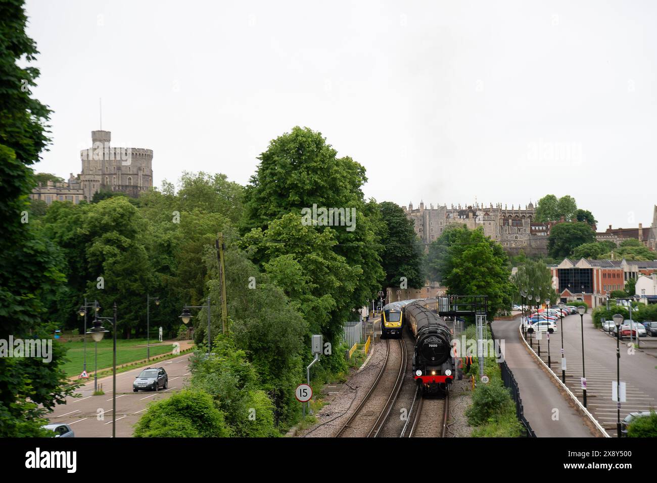 Windsor, UK. 28th May, 2024. It was a joy to see the Steam Dream Rail ...
