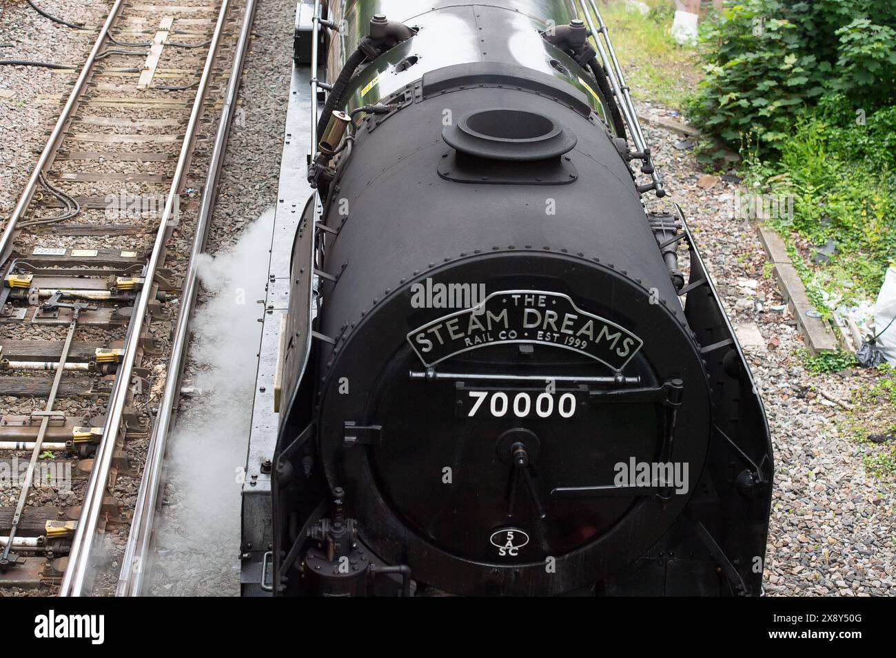 Windsor, UK. 28th May, 2024. It was a joy to see the Steam Dream Rail ...