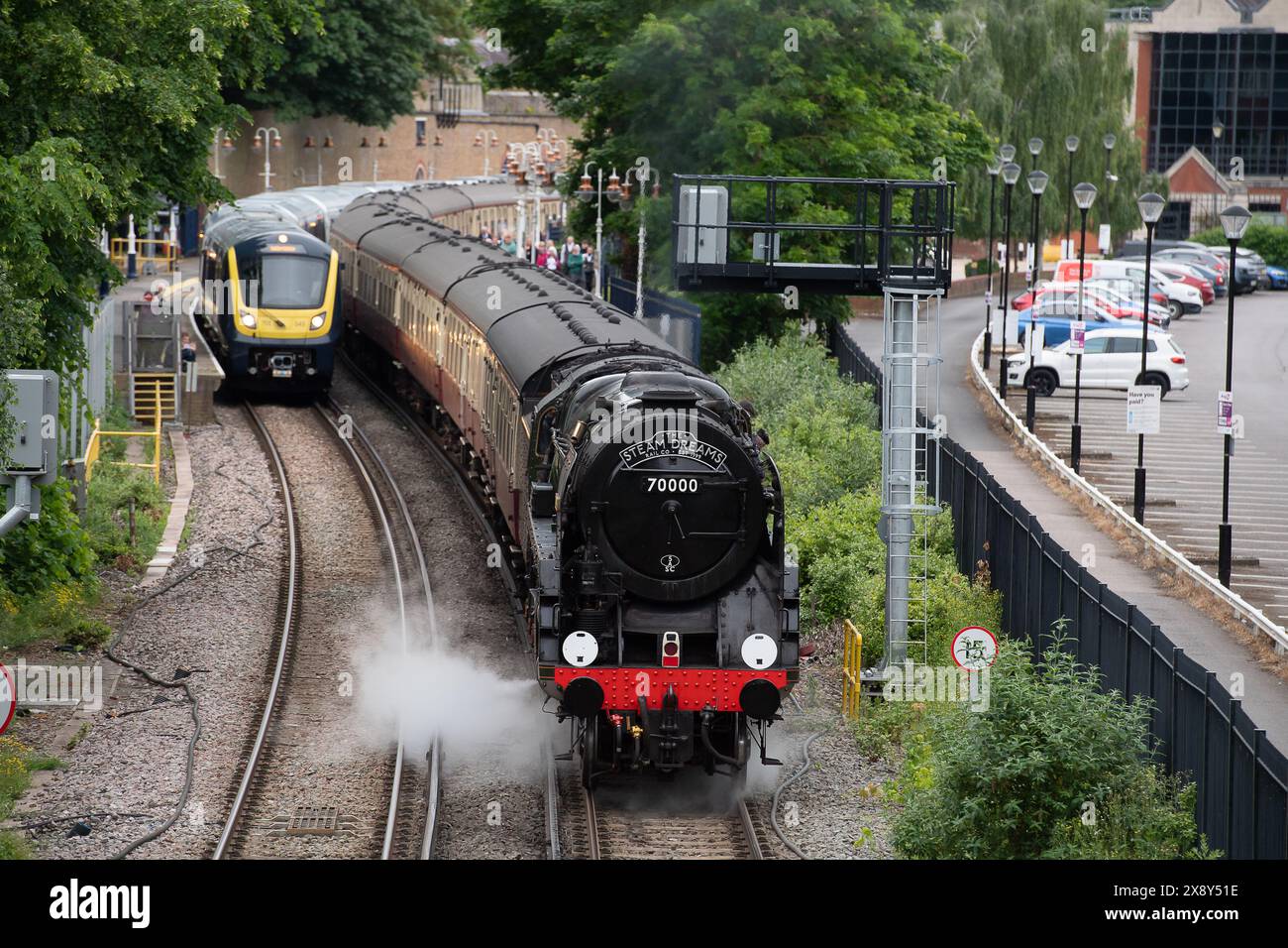 Windsor, UK. 28th May, 2024. It was a joy to see the Steam Dream Rail ...