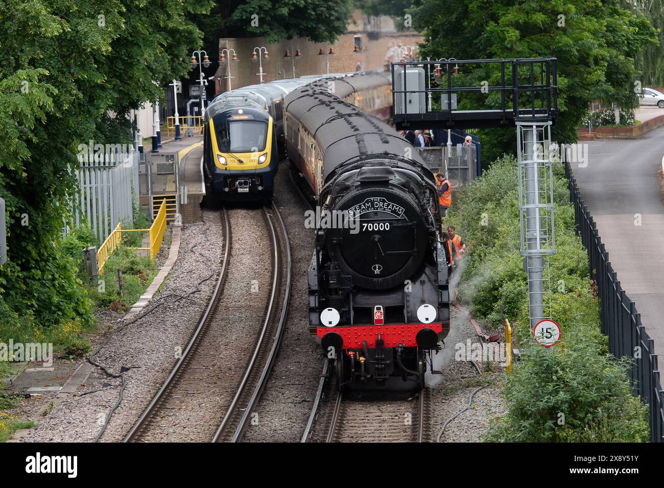 Windsor, UK. 28th May, 2024. It was a joy to see the Steam Dream Rail ...