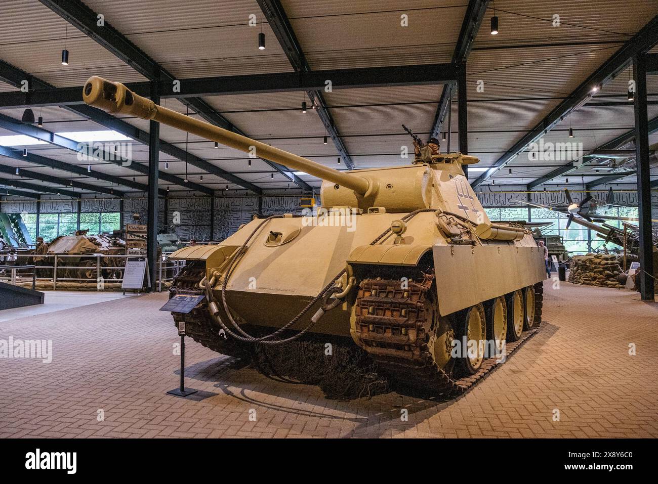 © Arnaud BEINAT/Maxppp. 2024/05/26, Overloon, Hollande. Char allemand ...