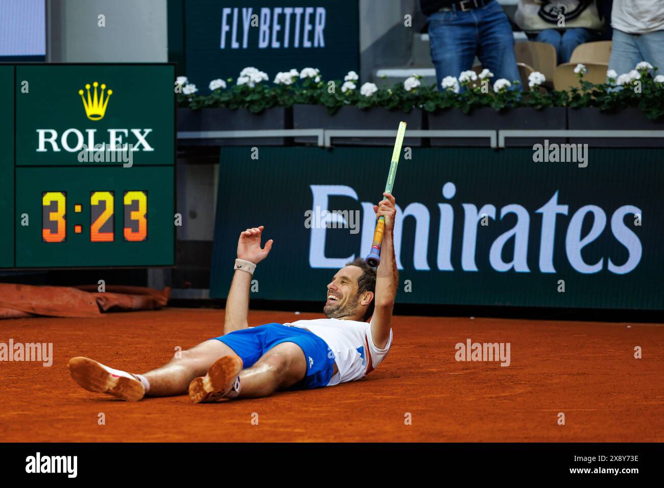 Richard gasquet roland garros hi-res stock photography and images - Alamy