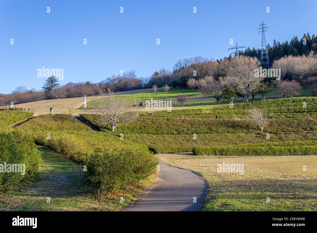 Daijouji Kyuryou Kouen public Park, Kanazawa, Japan Stock Photo - Alamy