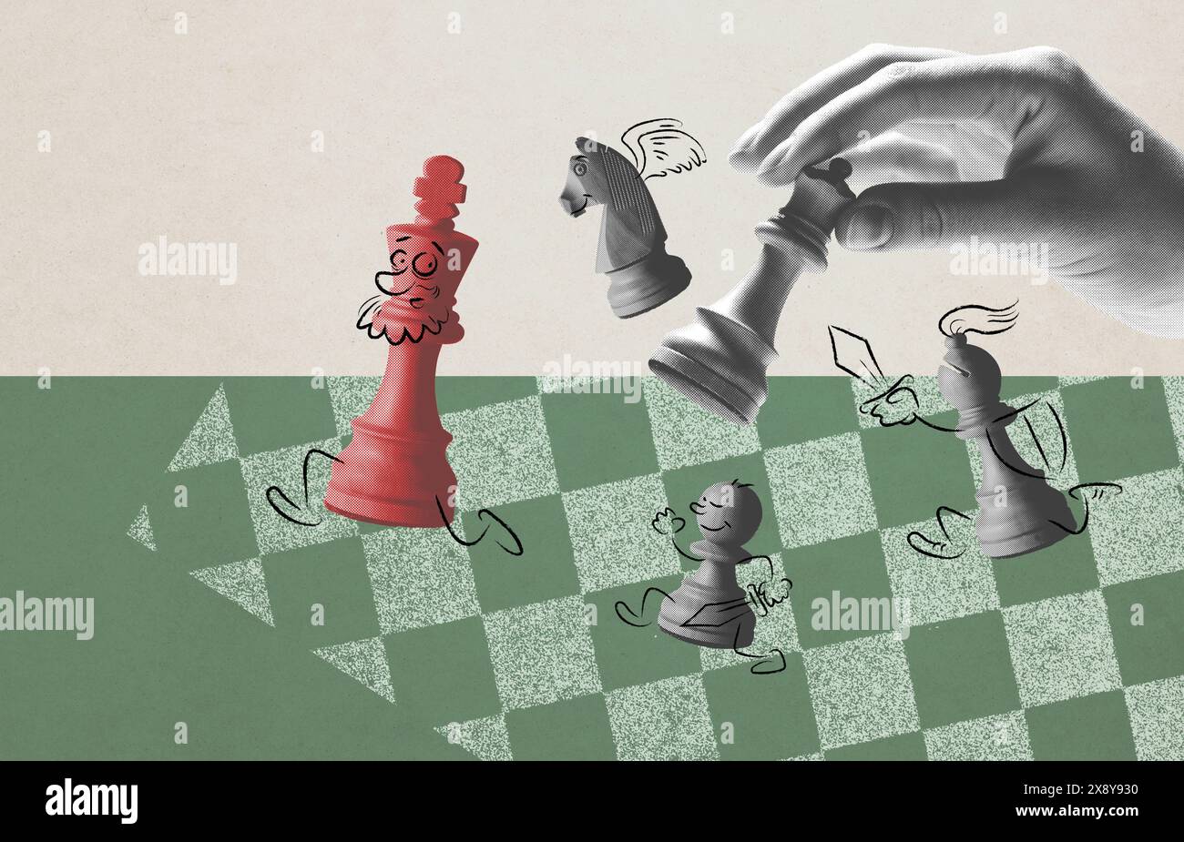 Cartoon sketch expression hi-res stock photography and images - Alamy