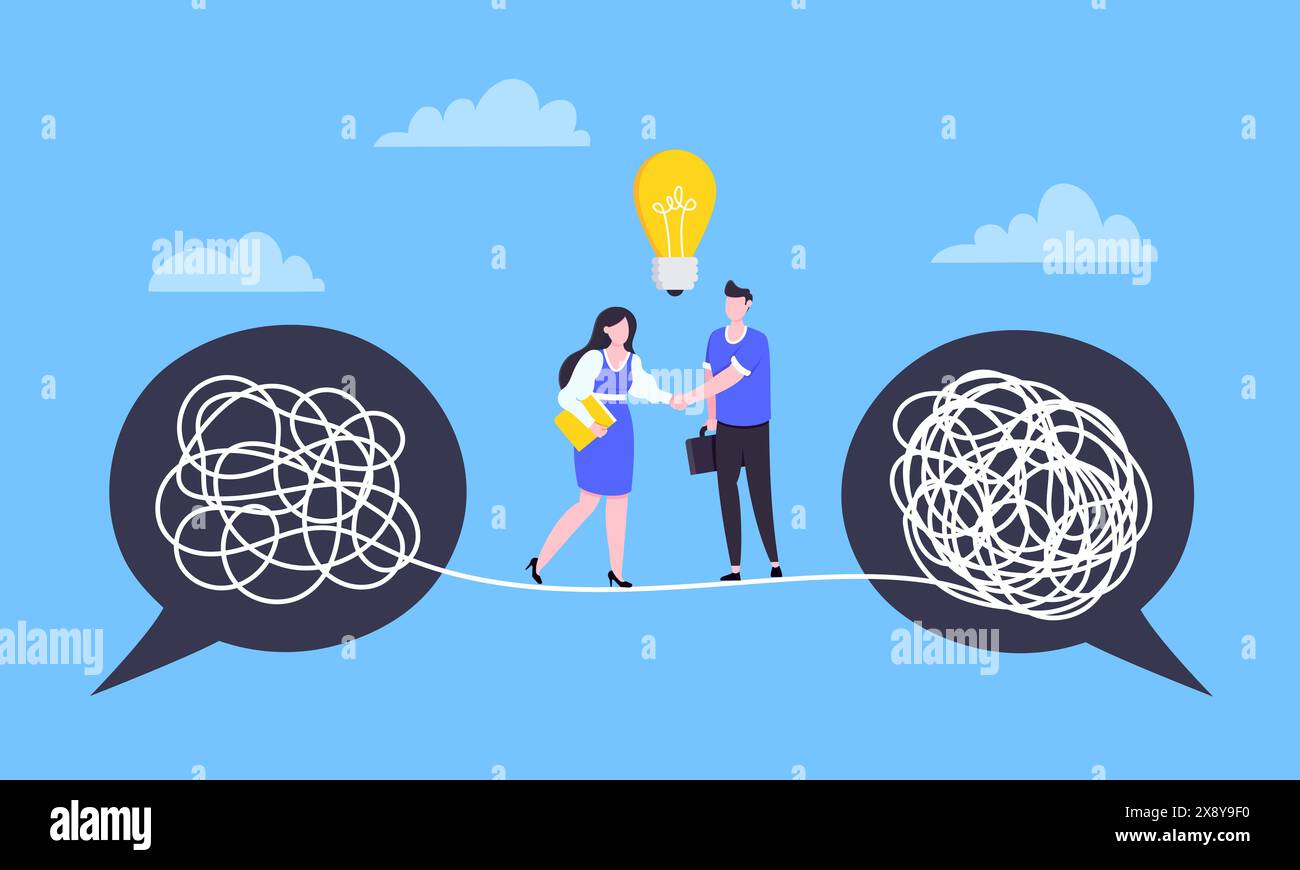 Understanding problem solution simplify challenge Stock Vector Image & Art - Alamy