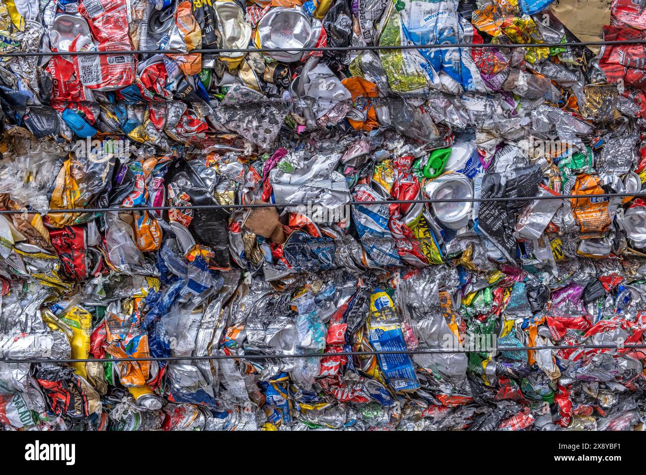 France, Puy de Dome, Clermont Ferrand, household-waste sorting ...