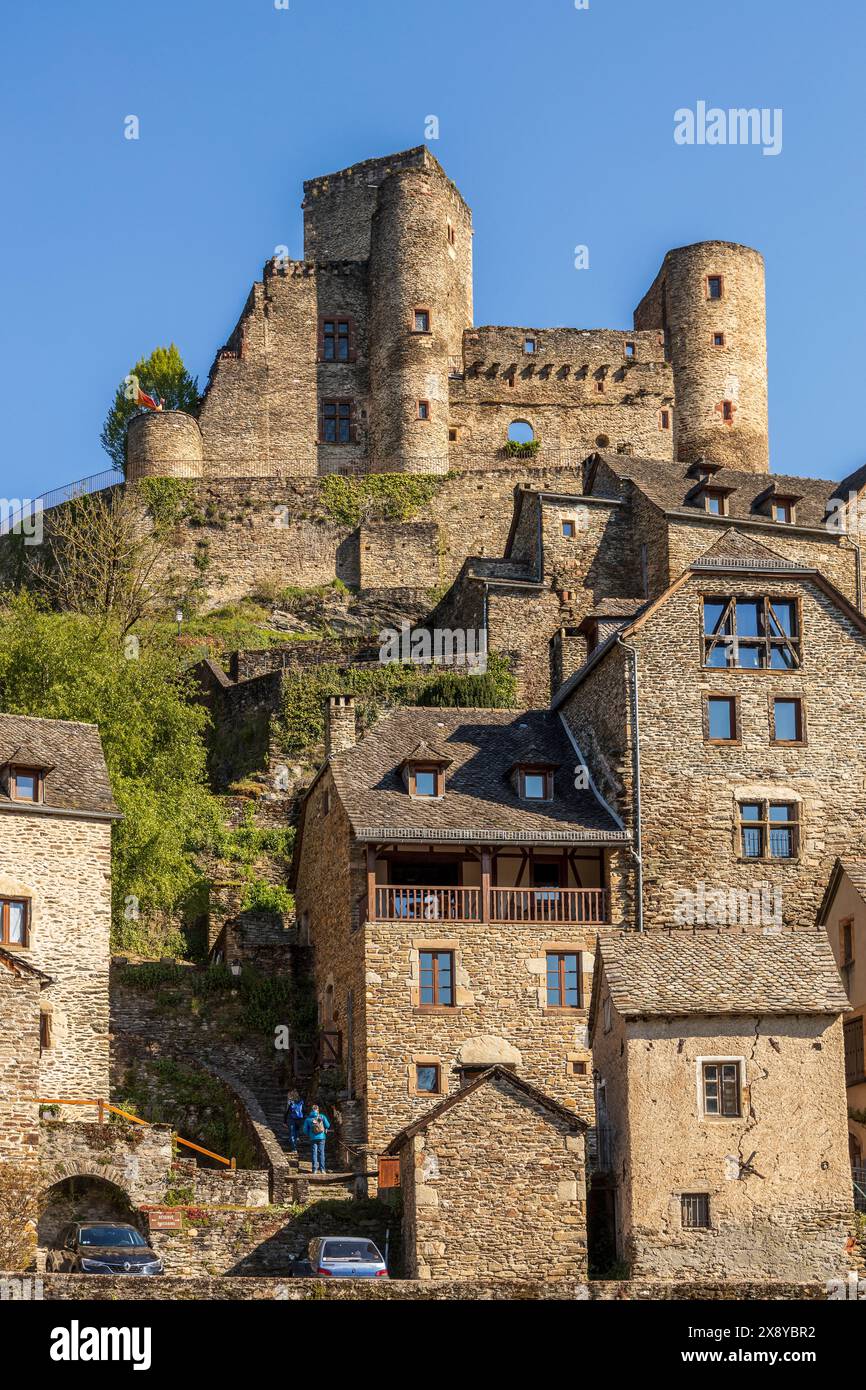 France, Aveyron, Belcastel, labeled The Most Beautiful Villages of ...