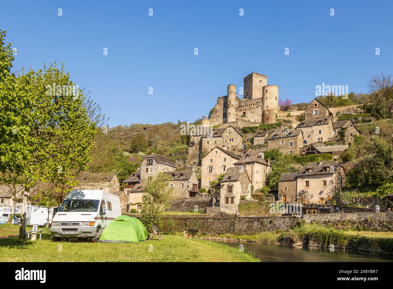 France, Aveyron, Belcastel, labeled The Most Beautiful Villages of ...