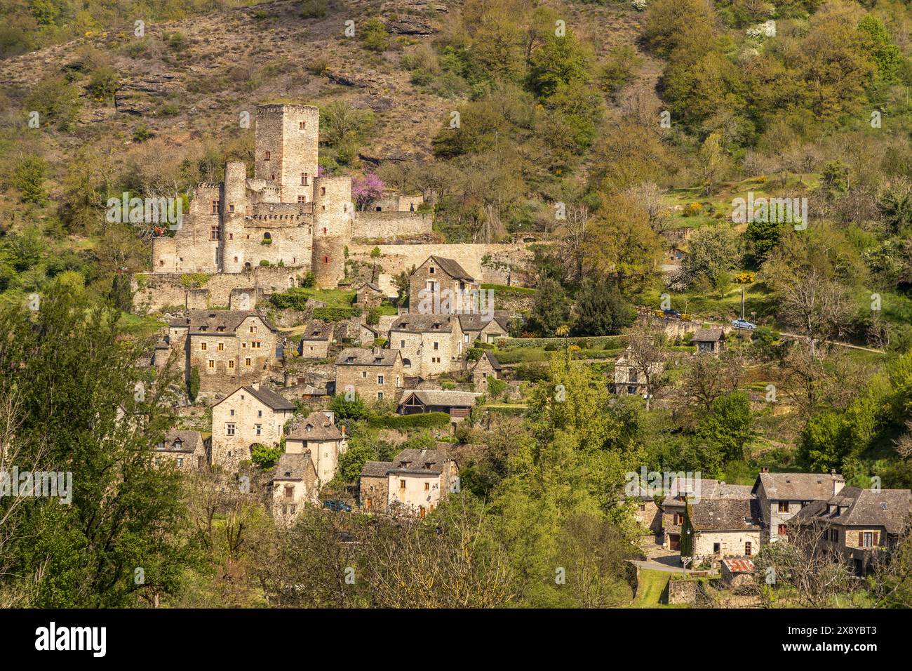 France, Aveyron, Belcastel, labeled The Most Beautiful Villages of ...