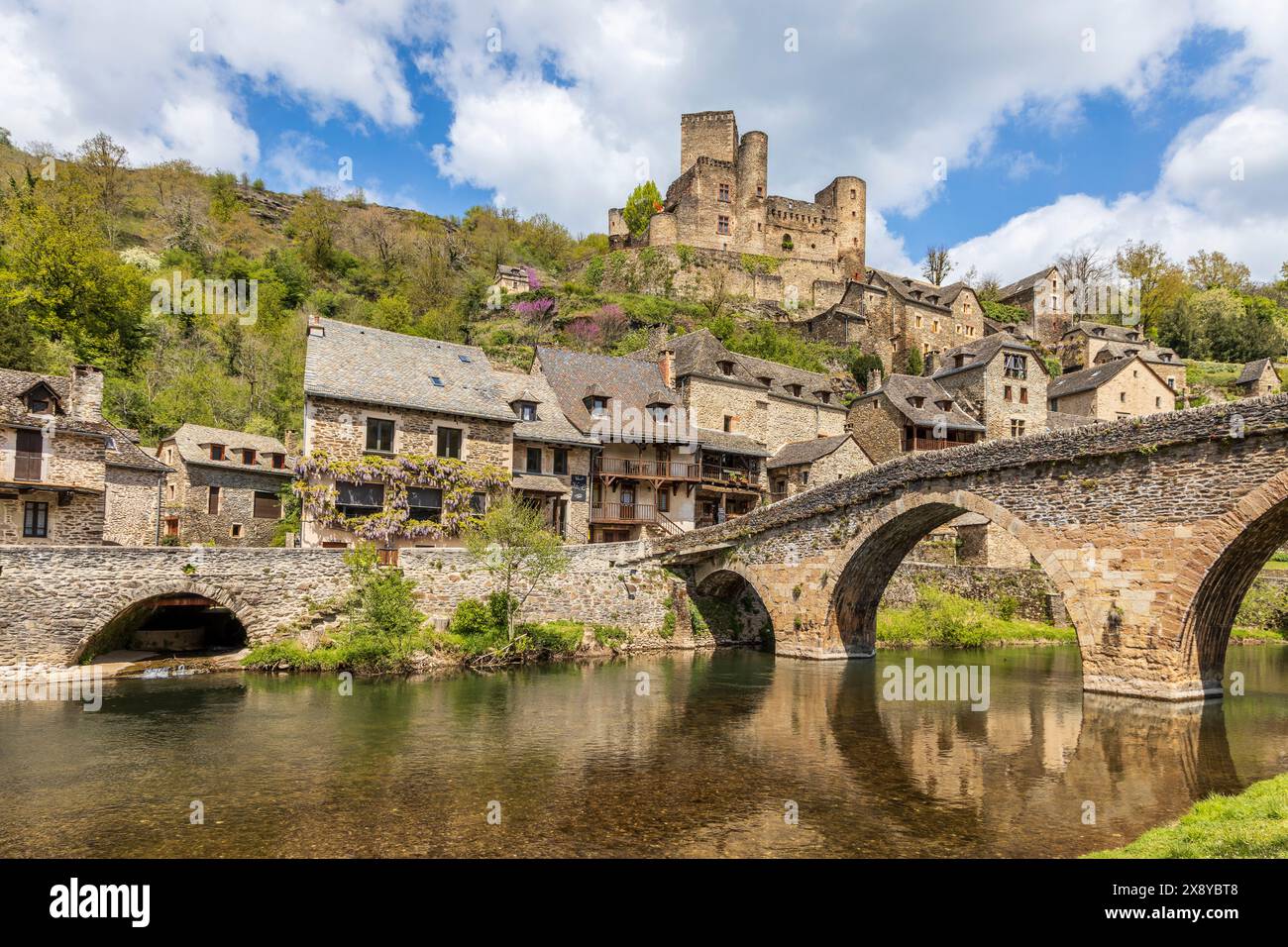 France, Aveyron, Belcastel, labeled The Most Beautiful Villages of ...