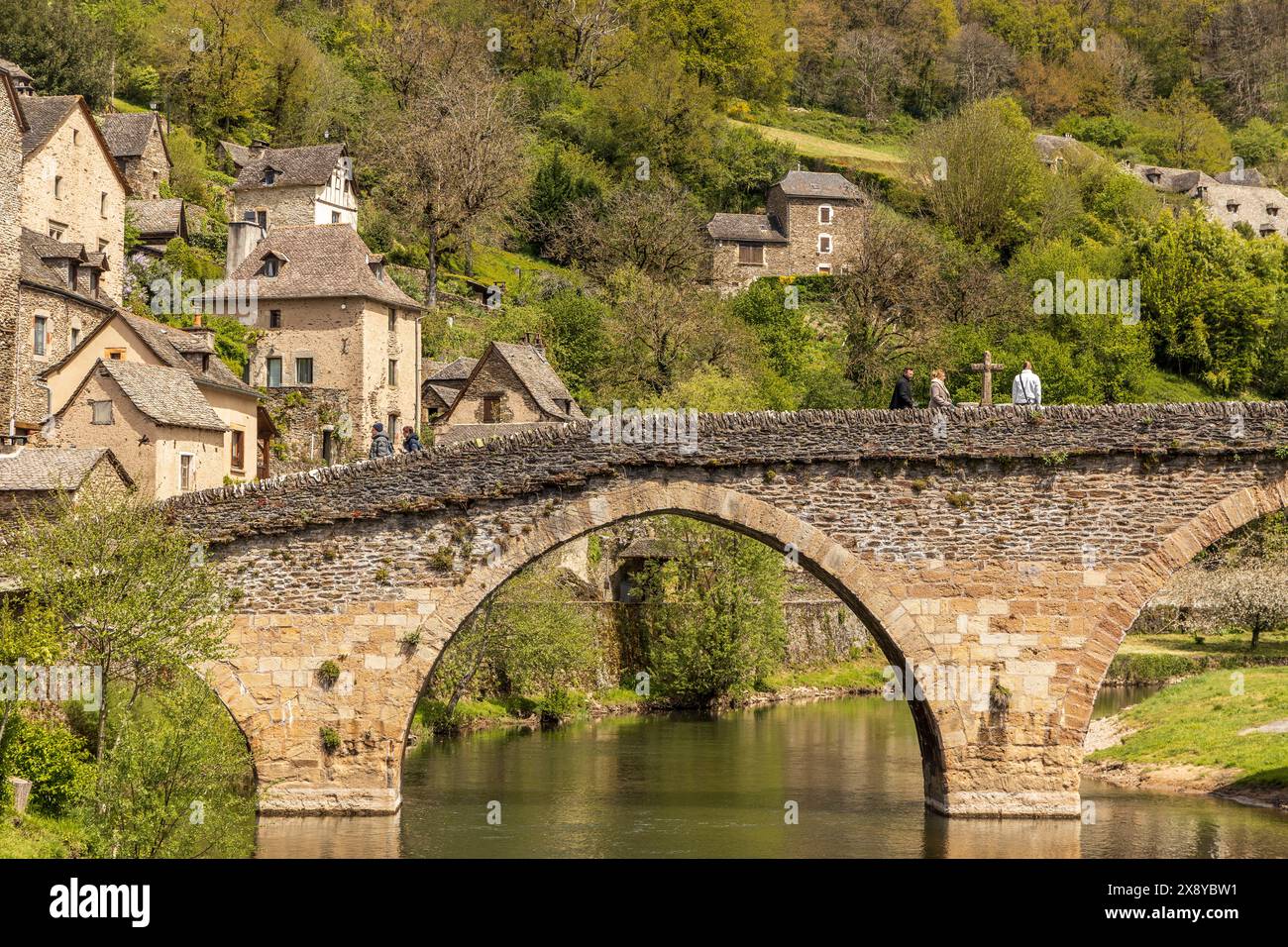 France, Aveyron, Belcastel, labeled The Most Beautiful Villages of ...