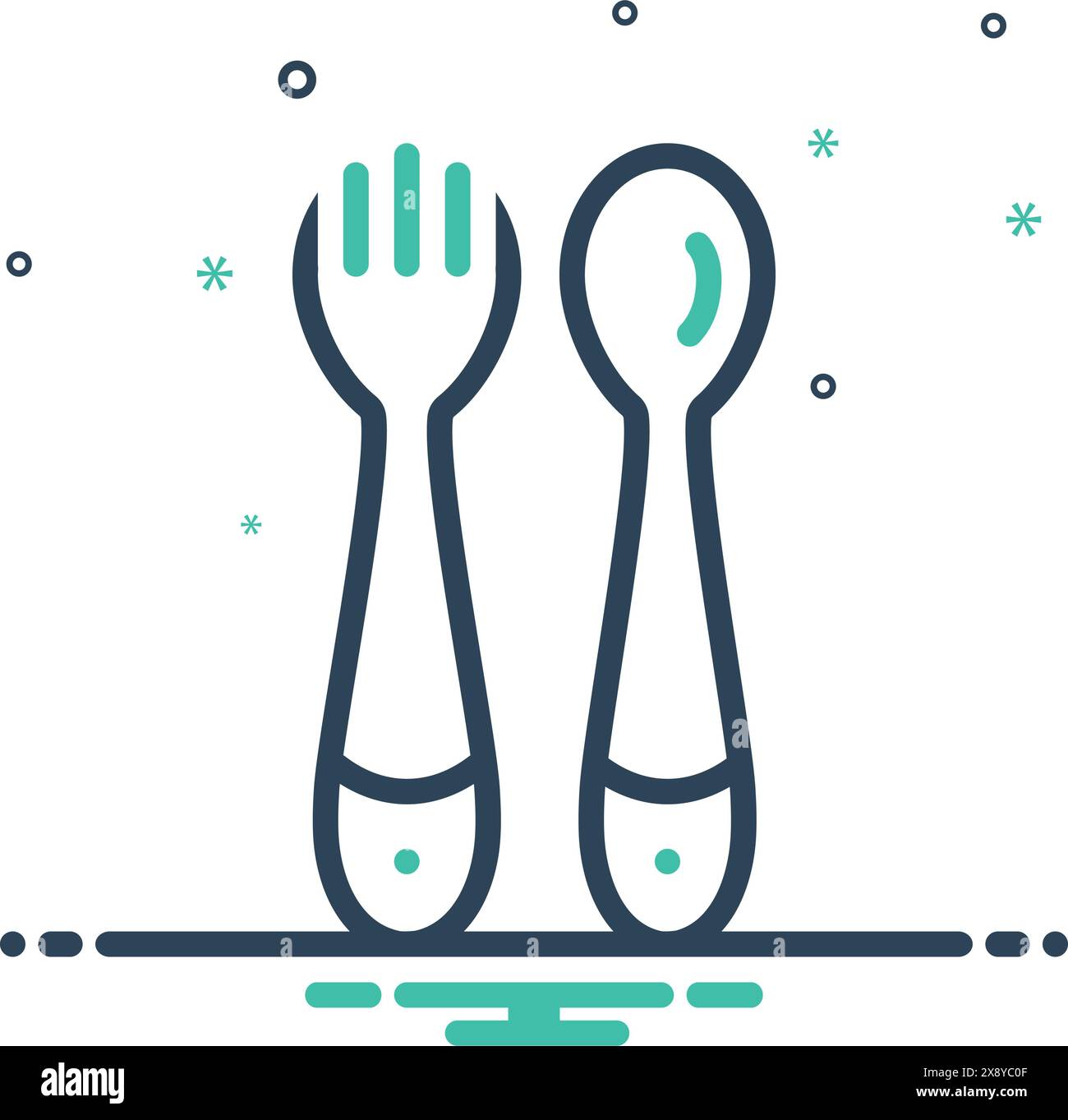 Training fork Stock Vector Images - Alamy