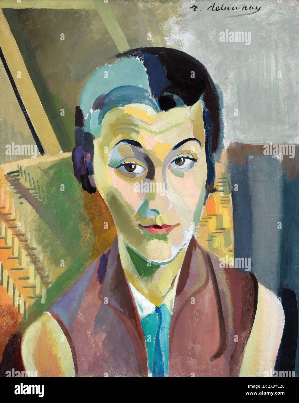 ART - painting by Robert Delaunay (French, 1885-1941) - Portrait De ...