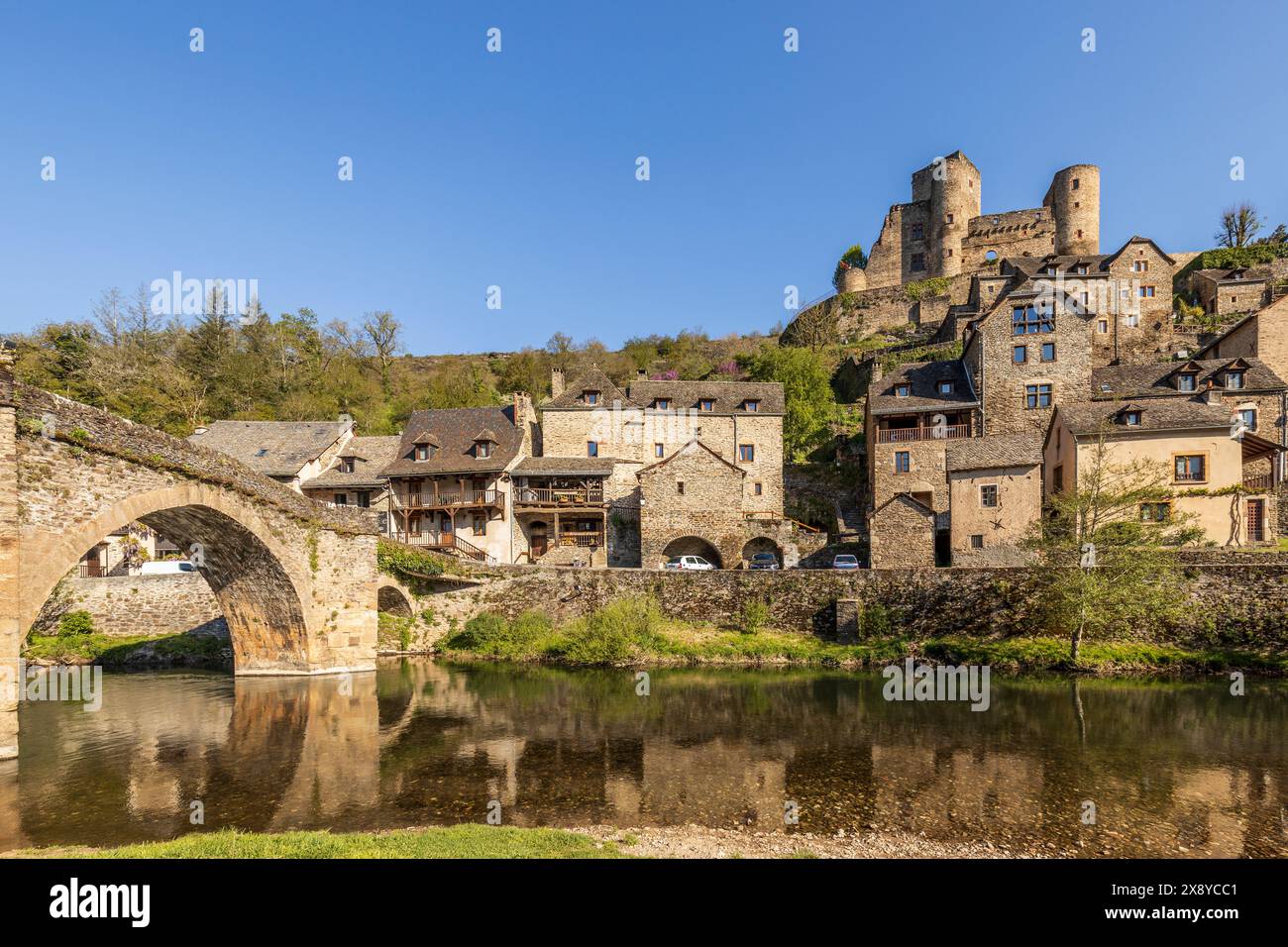 France, Aveyron, Belcastel, labeled The Most Beautiful Villages of ...