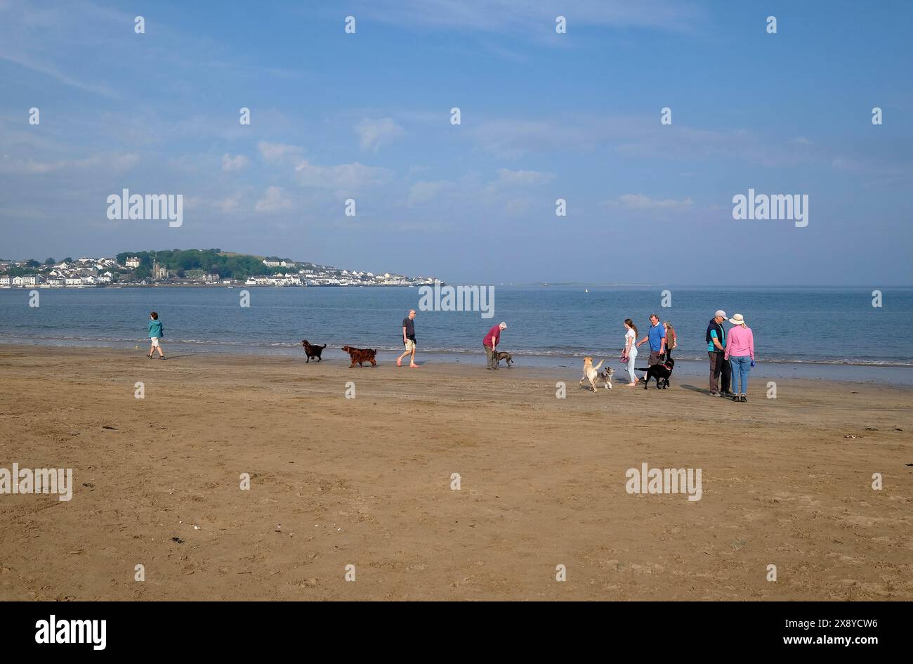 instow beach, north devon, england Stock Photo - Alamy