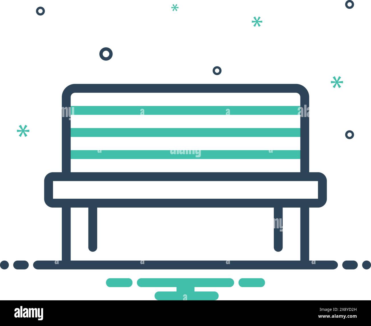 Icon for bench,pew Stock Vector Image & Art - Alamy