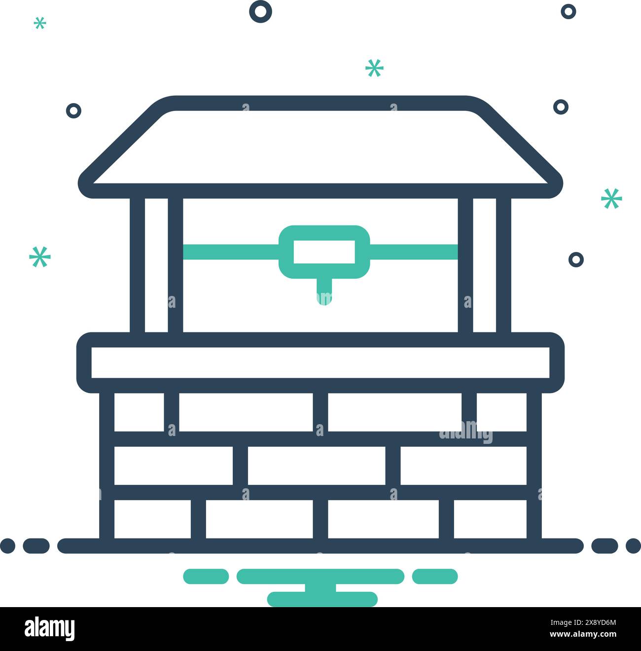 Well water pit hi-res stock photography and images - Alamy