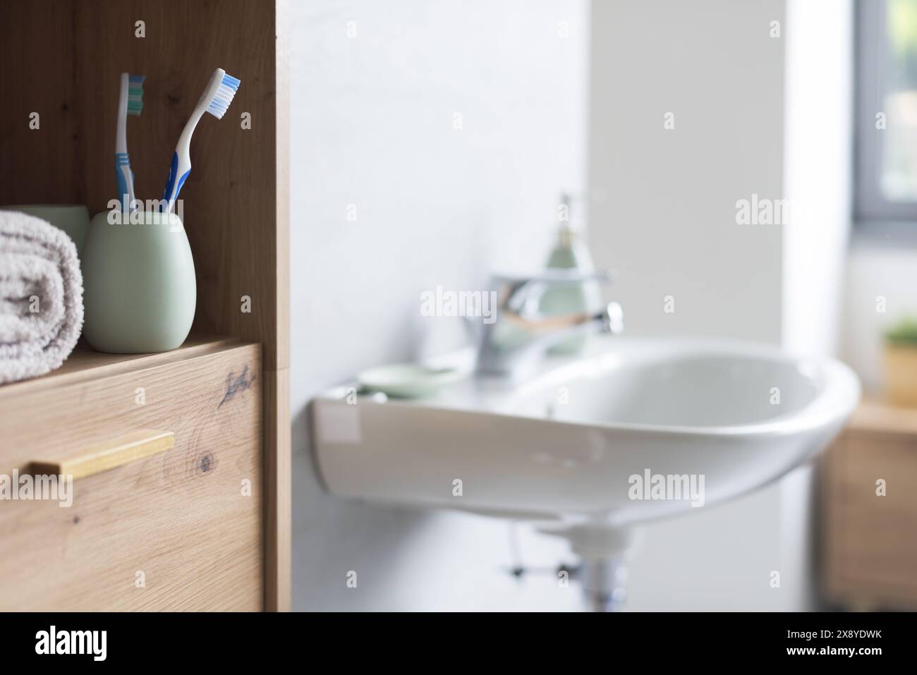 Clean tidy washroom interior hi-res stock photography and images - Alamy