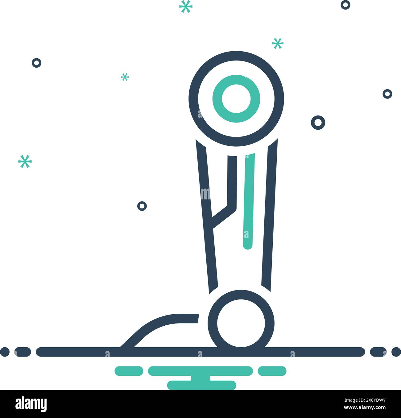 Icon for prosthesis,artificial Stock Vector Image & Art - Alamy