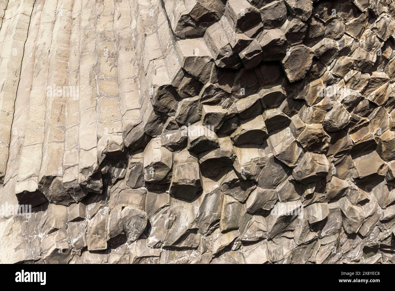 Reynisfjara basalt column hi-res stock photography and images - Alamy