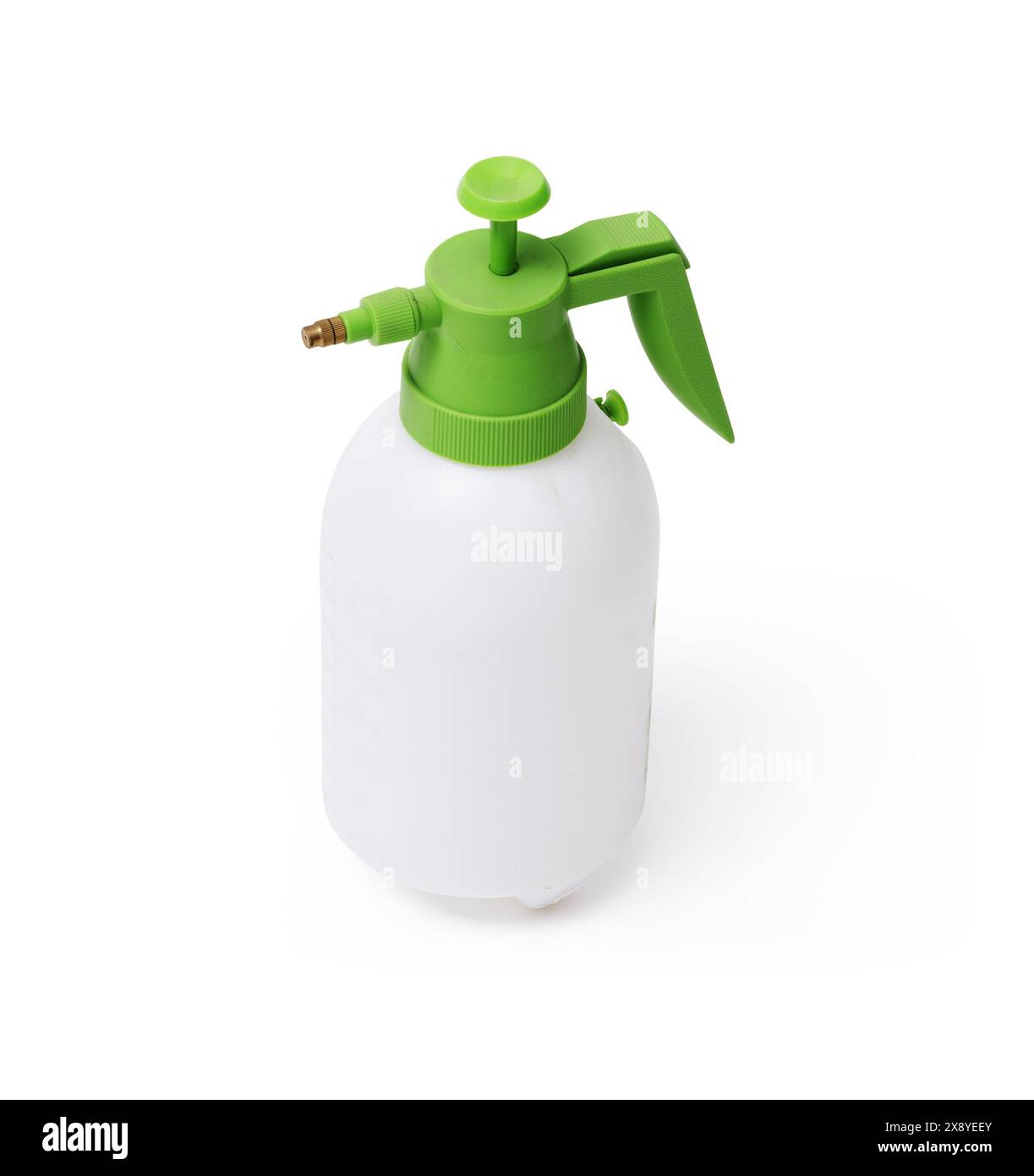 Garden pressure sprayer isolated on white background, gardening ...