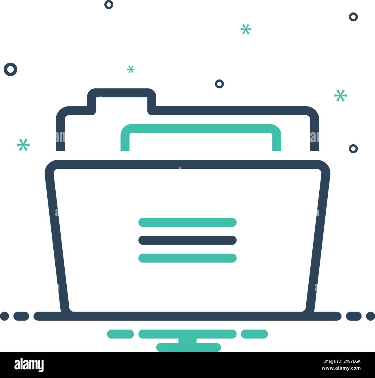 Icon for folder,binders,dossier Stock Vector Image & Art - Alamy