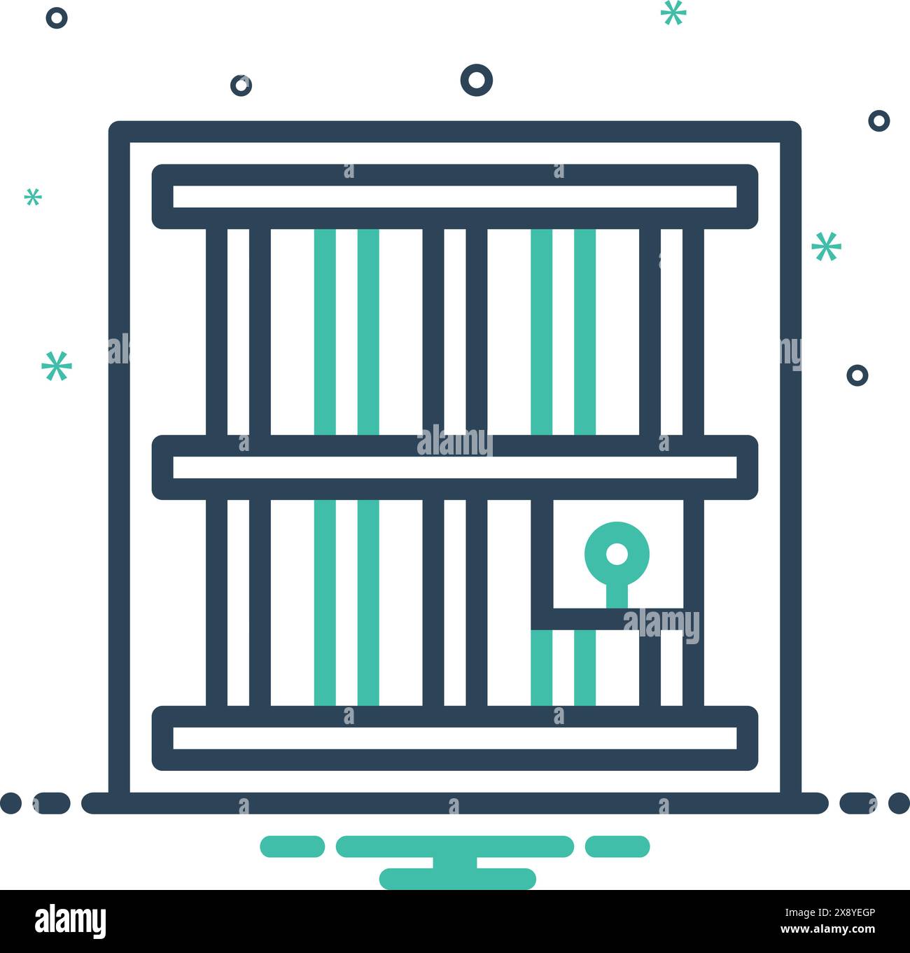 Icon for jail,imprisonment Stock Vector Image & Art - Alamy