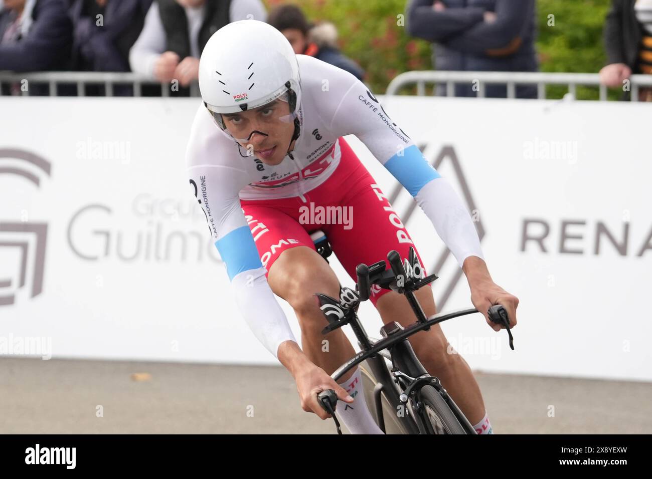 MARTIN GUTIERREZ Alex (Polti-Kometa Cycling Team) during the Boucles de ...