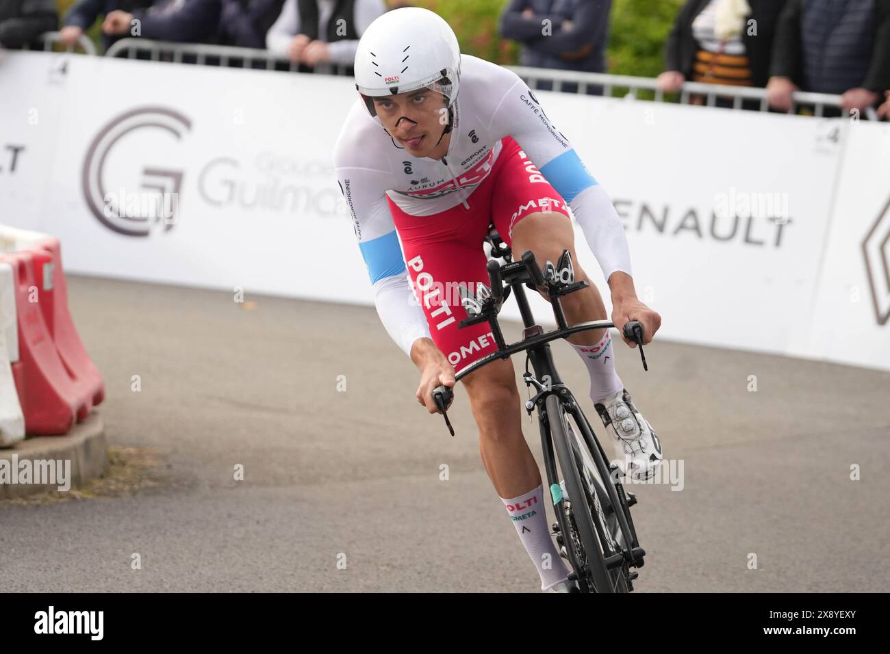 MARTIN GUTIERREZ Alex (Polti-Kometa Cycling Team) during the Boucles de ...