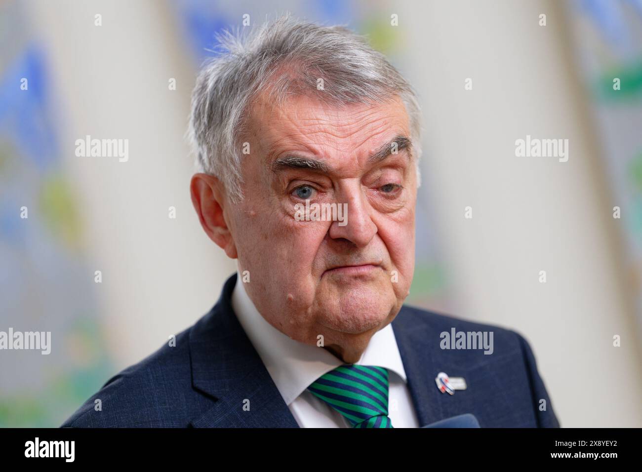 Duesseldorf, Germany. 28th May, 2024. Herbert Reul (CDU), Minister of ...