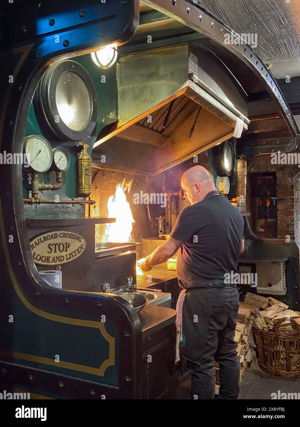 Ireland, County Donegal, Fahan, The Railway Tavern Stock Photo - Alamy