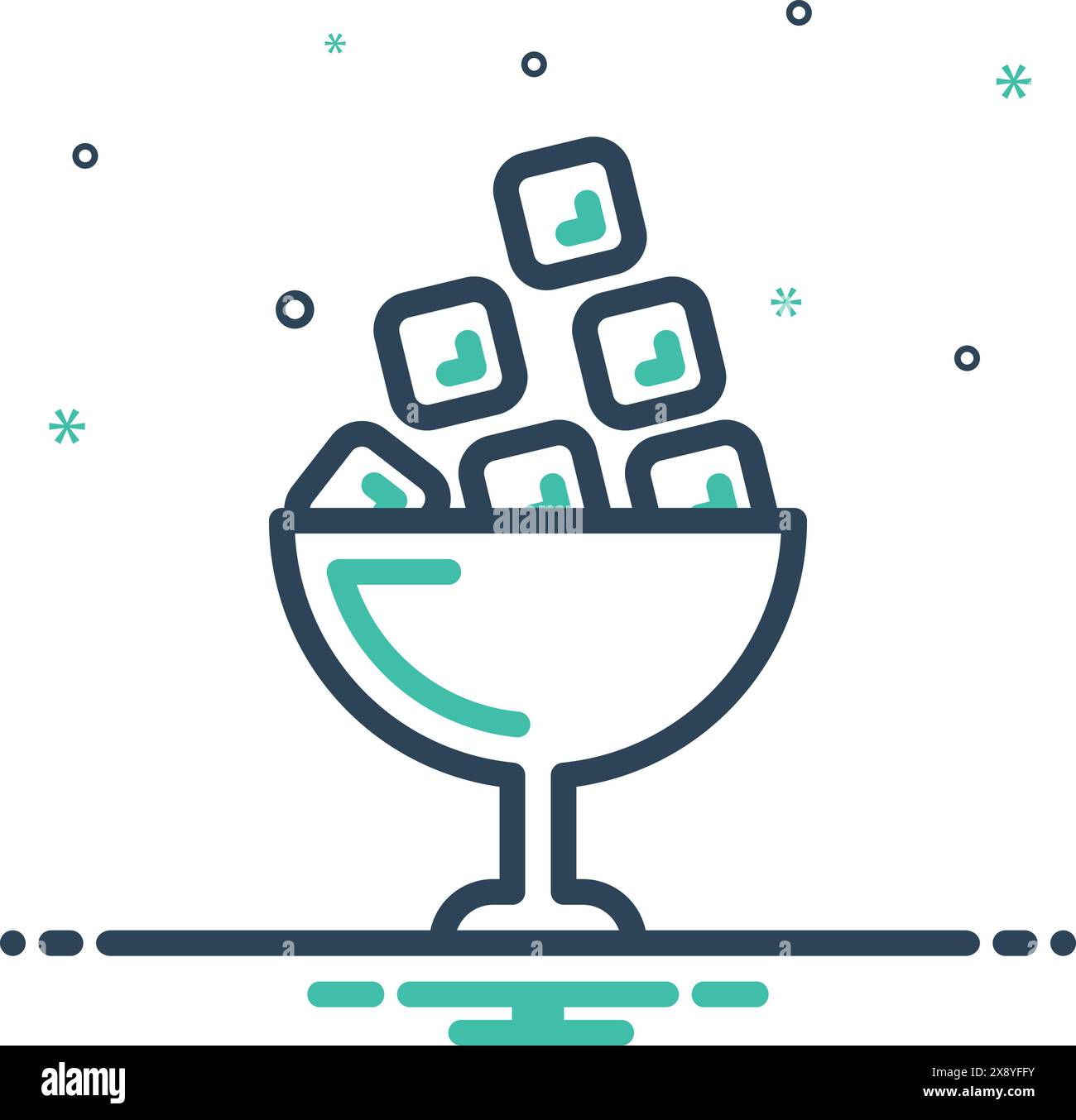 Icon for ice,frozen water Stock Vector Image & Art - Alamy