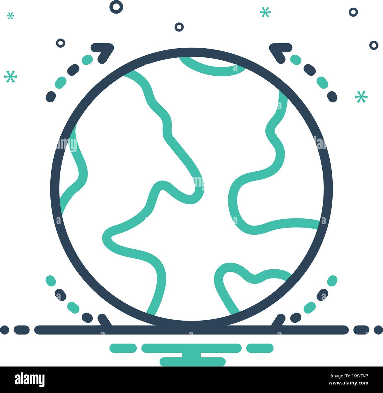 Icon for globe,spherical Stock Vector Image & Art - Alamy