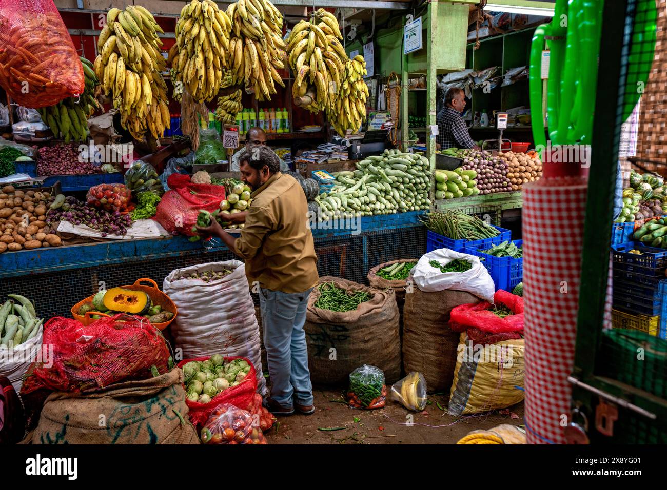 India kerala munnar market hi-res stock photography and images - Alamy