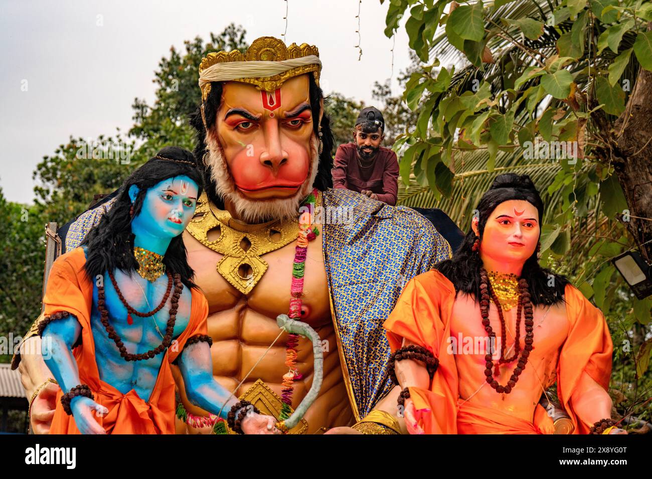 India, Kerala, Seematty, Pooram Festival Stock Photo - Alamy