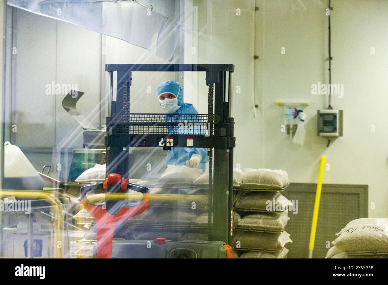 France, Indre et Loire, L'Île-Bouchard, Euromycel, subsidiary of France ...