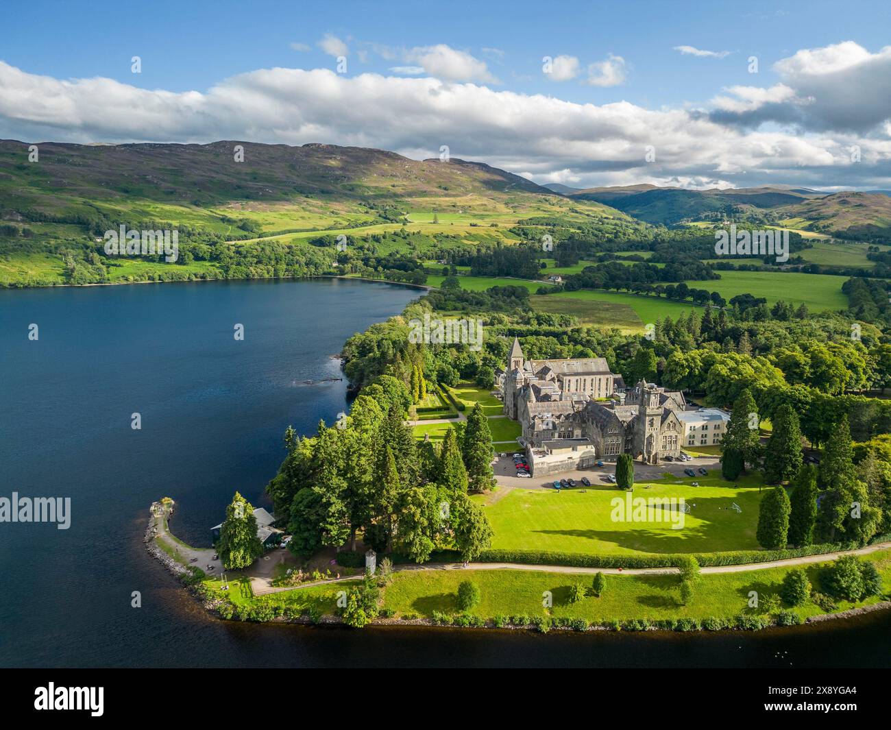 Loch ness aerial hi-res stock photography and images - Alamy