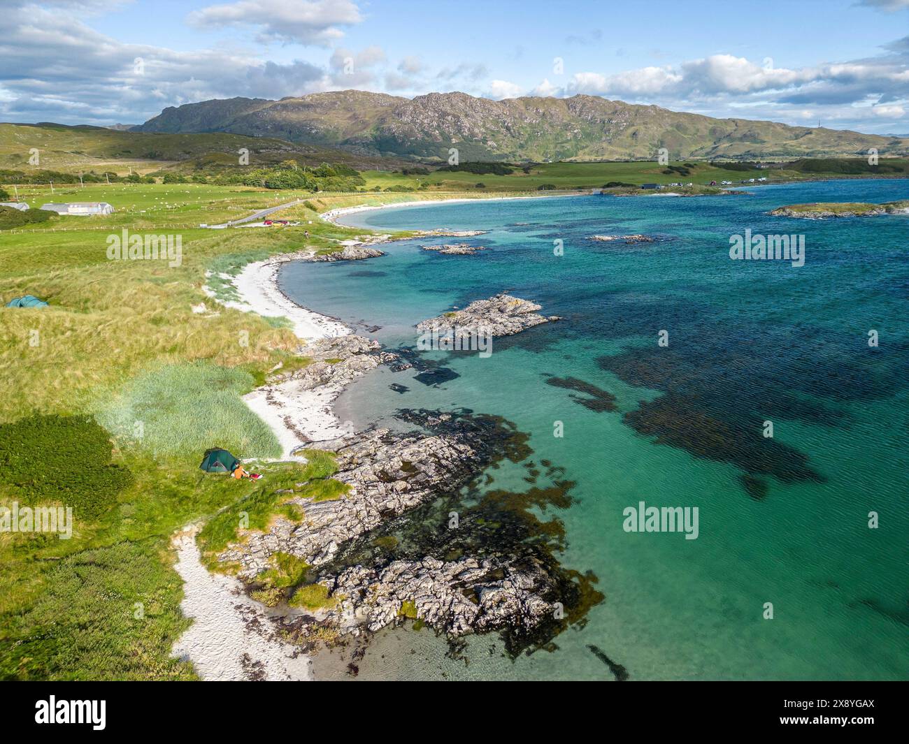 Aerial view of arisaig hi-res stock photography and images - Alamy