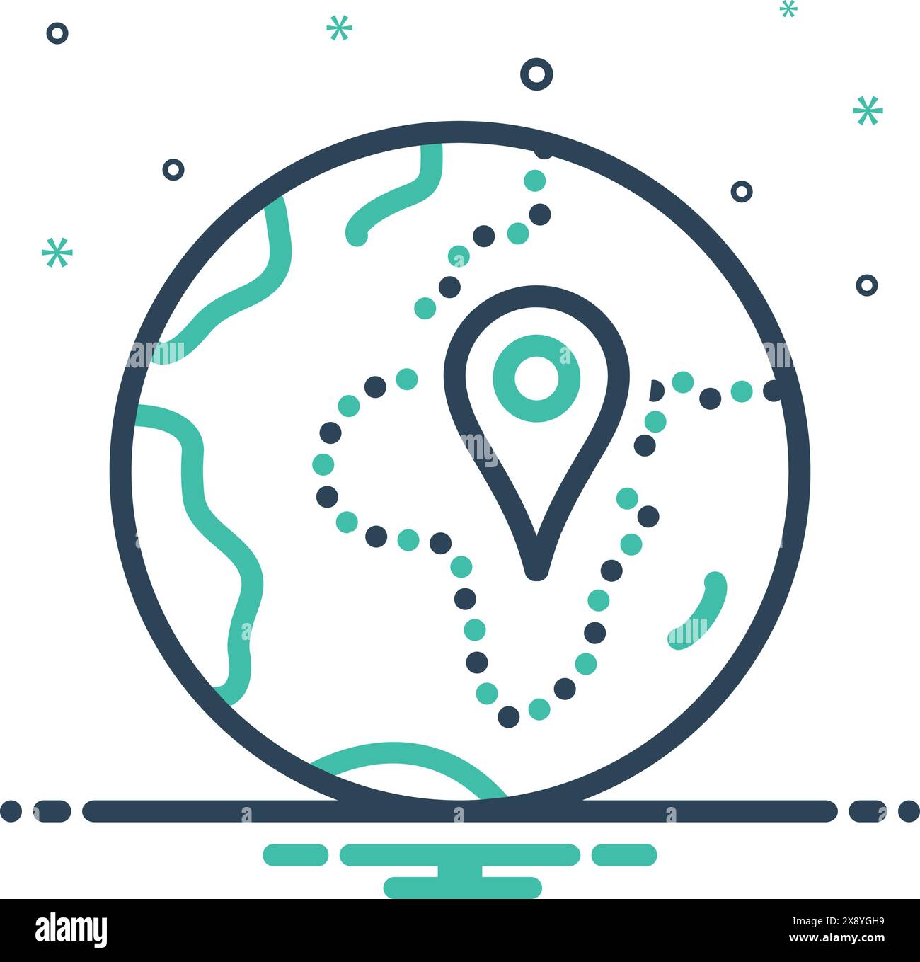Icon for zone,area Stock Vector Image & Art - Alamy