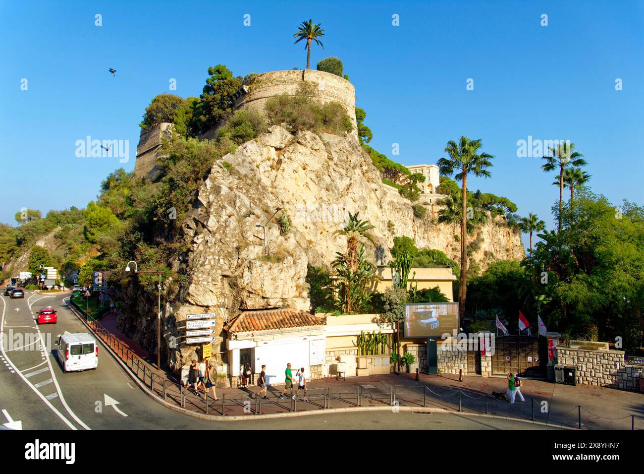 Principality of Monaco, Monaco, the Rock (le Rocher Stock Photo - Alamy