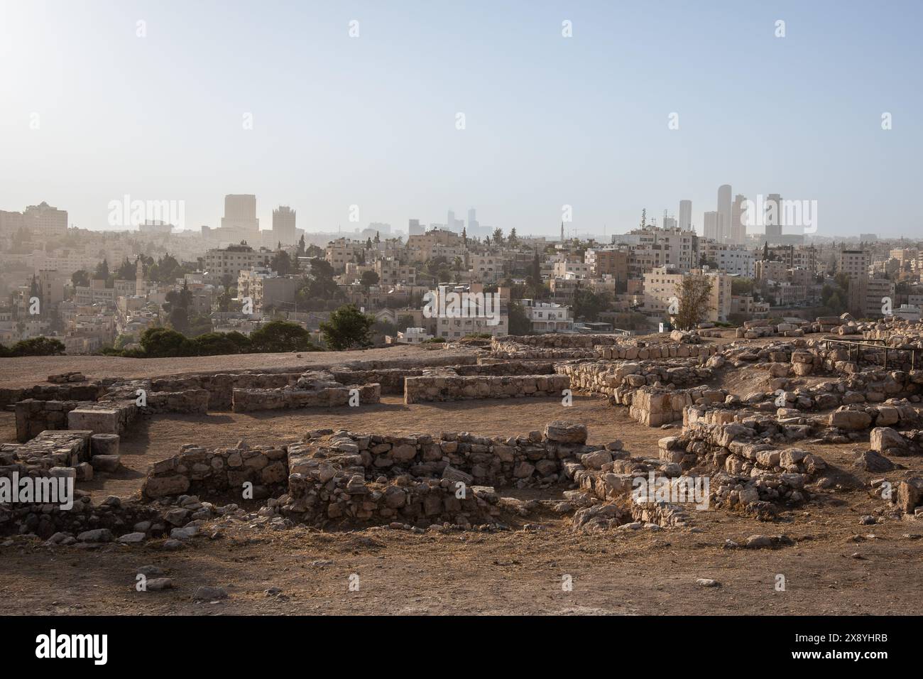 Amman, Jordan - October 22, 2023: Cityscape of Jordanian City in the ...