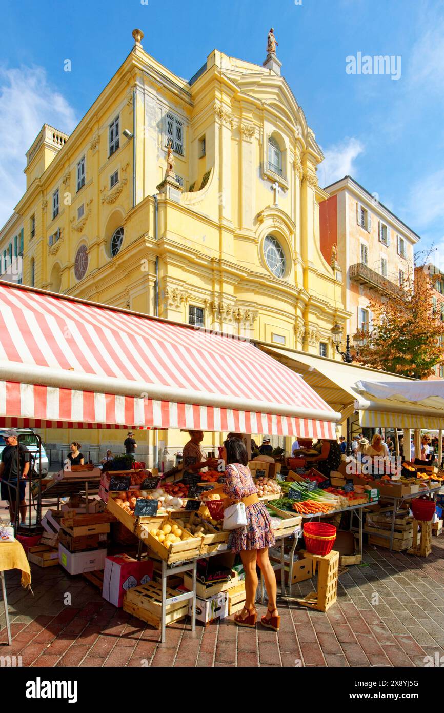 France, Alpes-Maritimes, Nice, listed as World Heritage by UNESCO, old ...