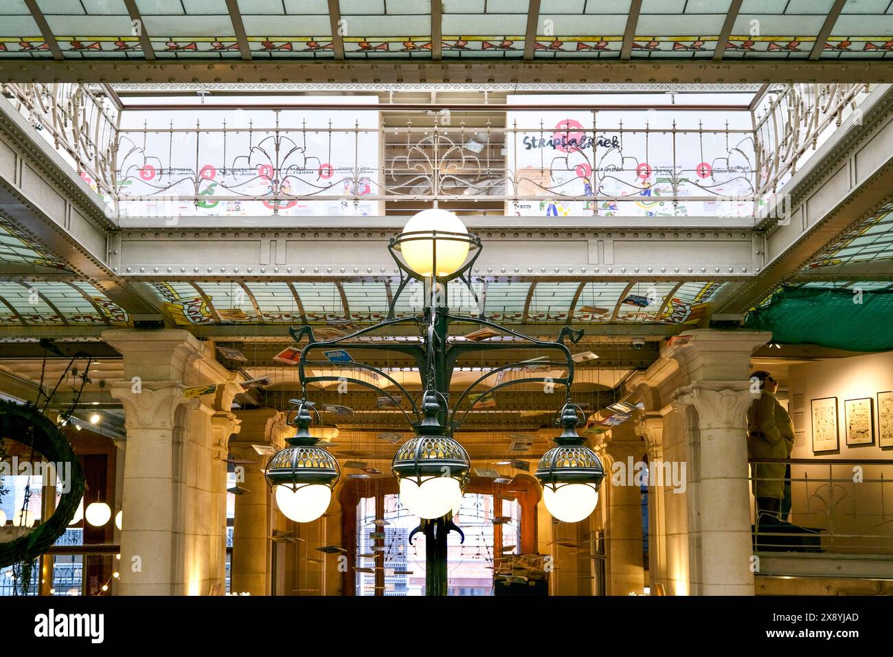 Belgium, Brussels, Belgian Comic Strip Center, or Comic Strip Museum ...