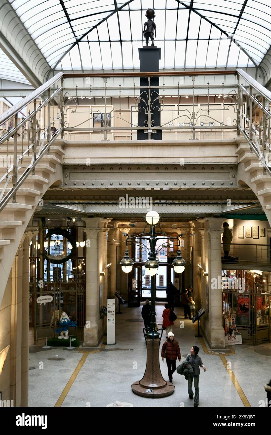 Belgium, Brussels, Belgian Comic Strip Center, or Comic Strip Museum ...