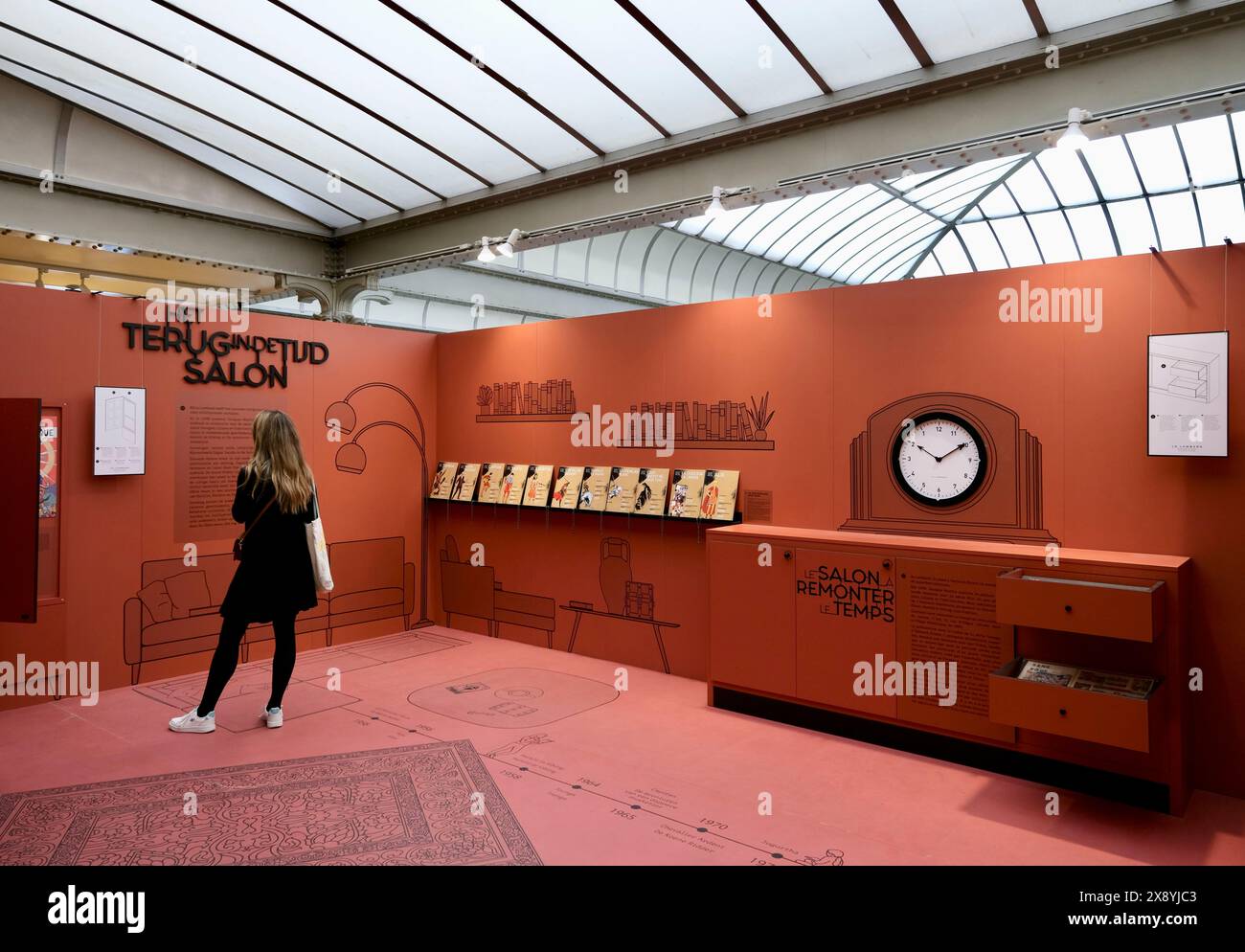 Belgium, Brussels, Belgian Comic Strip Center, or Comic Strip Museum ...