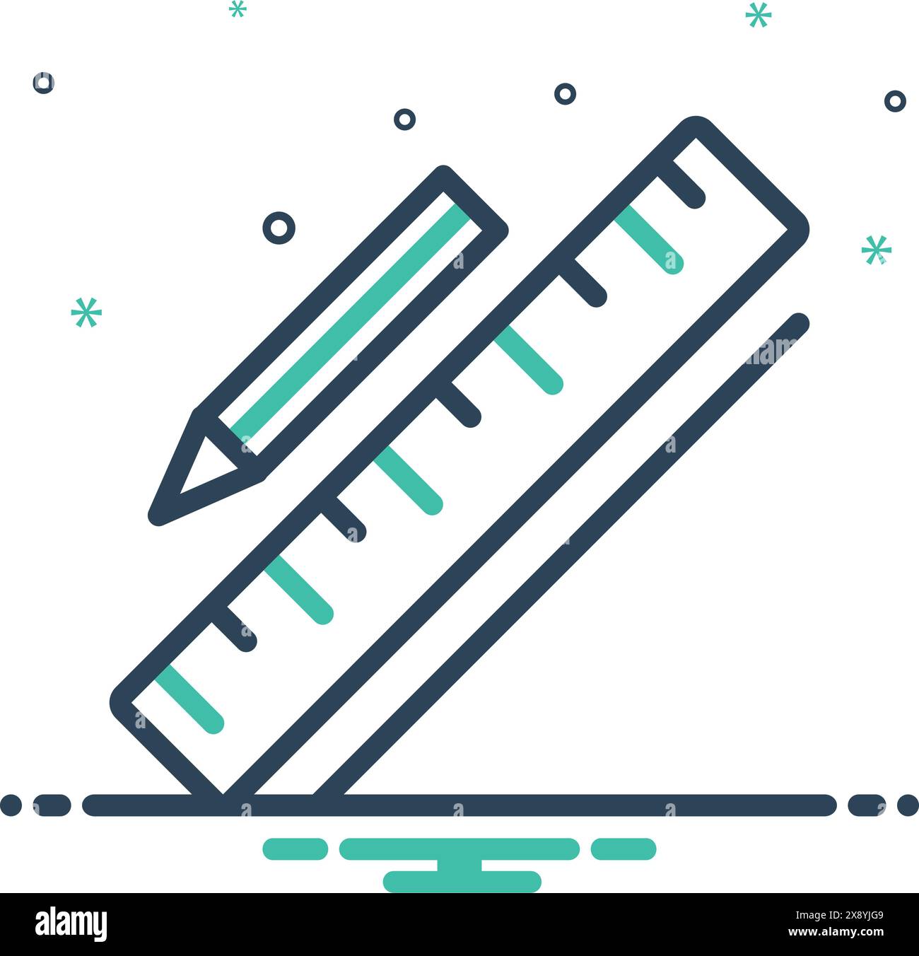 Icon for measuring,calibrating Stock Vector Image & Art - Alamy