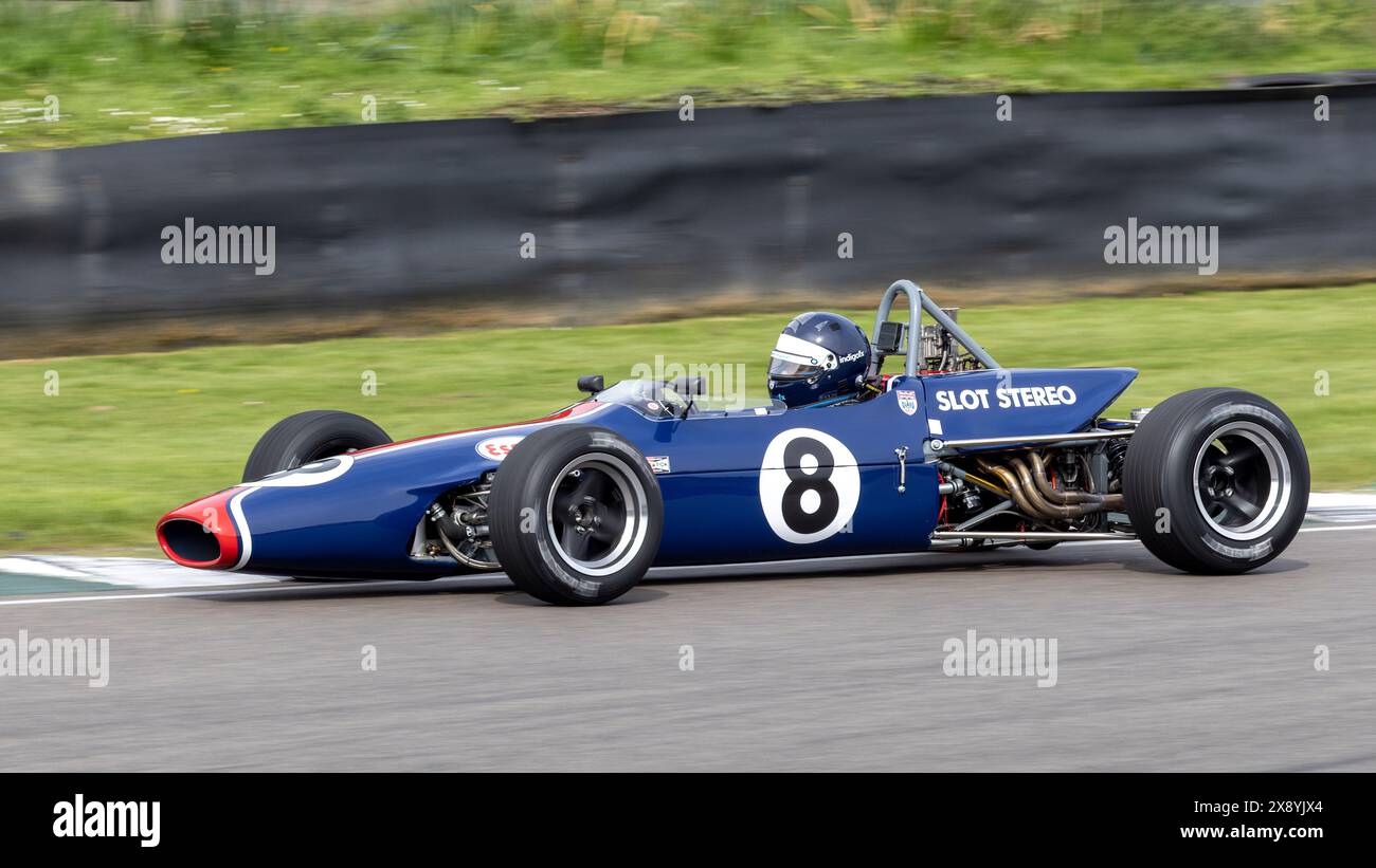 Samuel Harrison in the 1968 Titan-Ford Mk3 during the Derek Bell Cup ...