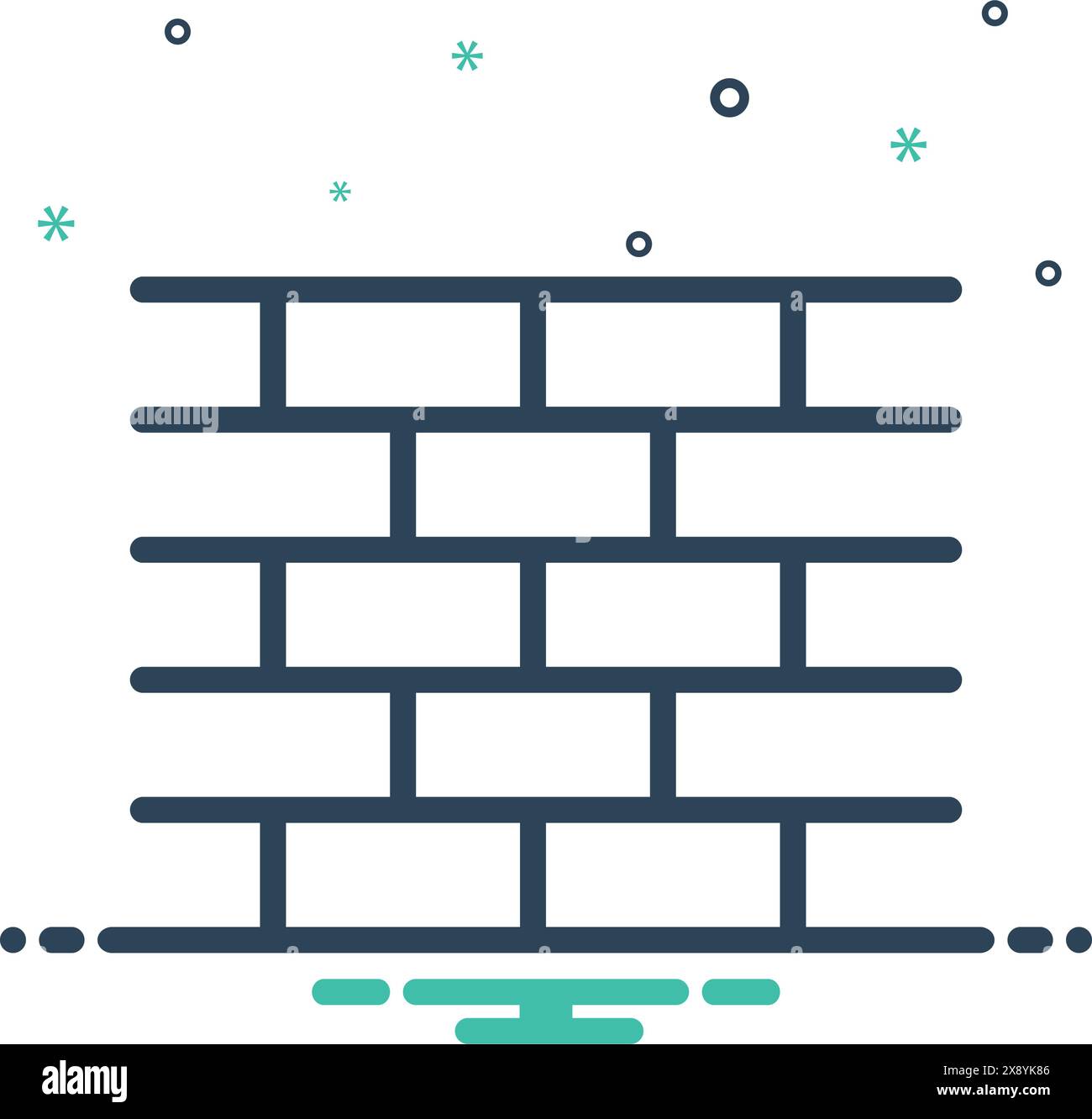 Icon for brick wall,brick Stock Vector Image & Art - Alamy