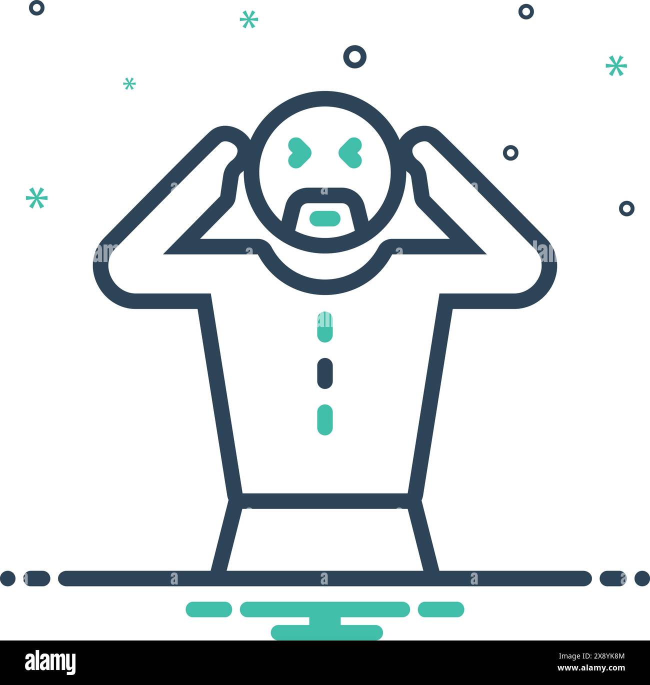 Unable vector vectors Cut Out Stock Images & Pictures - Alamy