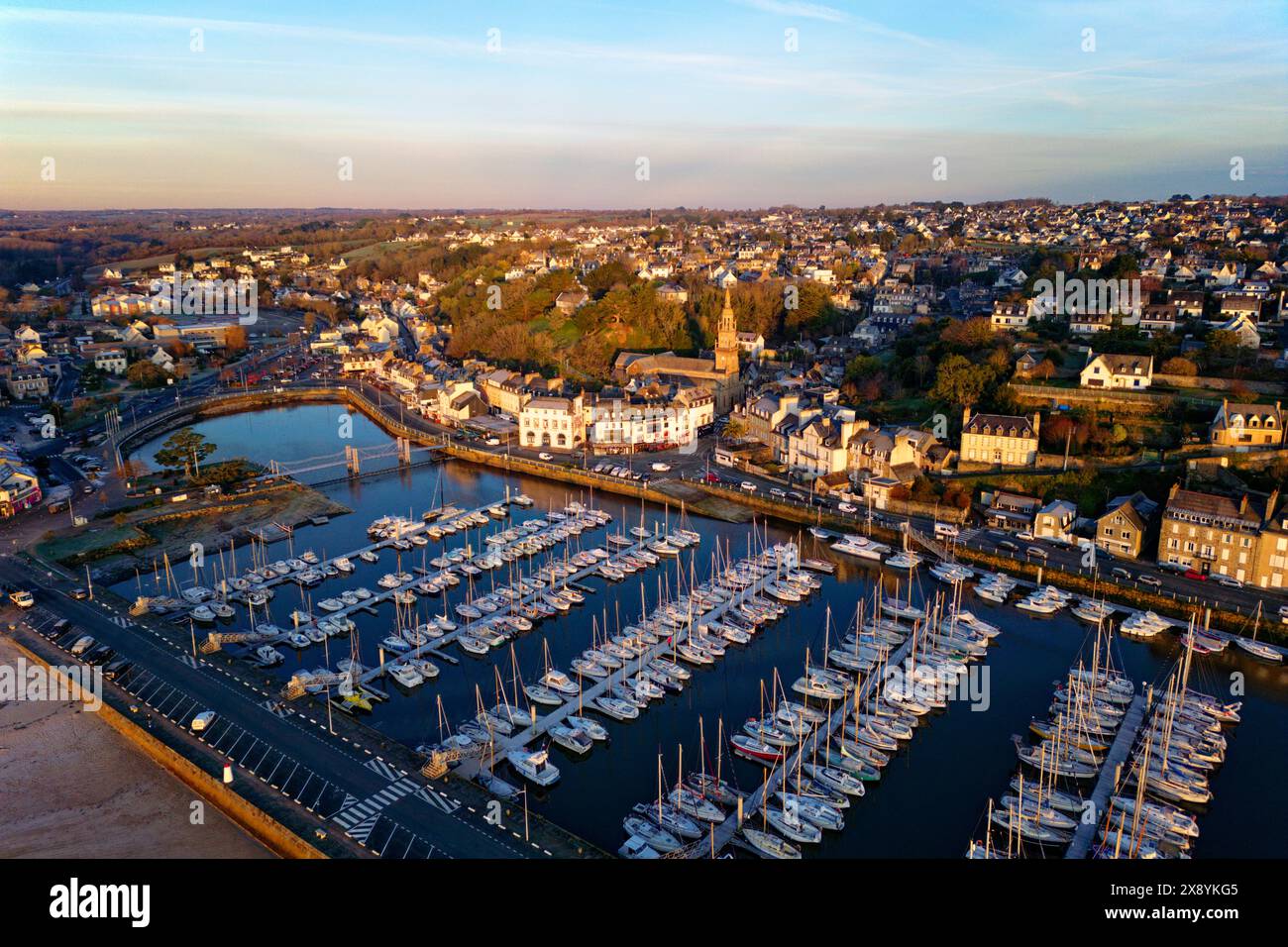 France, Cotes d'Armor, Binic Etables sur Mer, Binic harbour and its ...